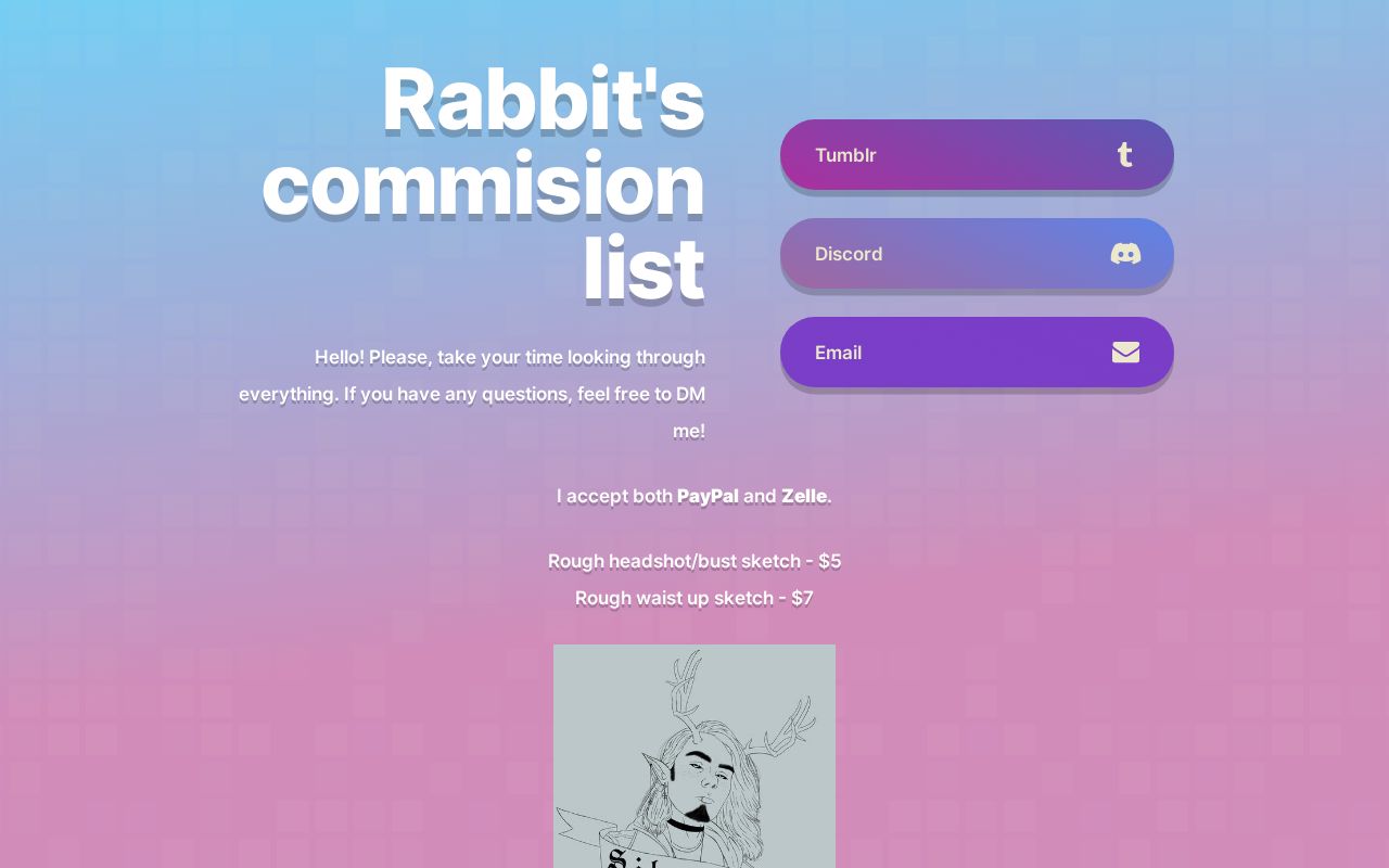 Rabbit's Commission List